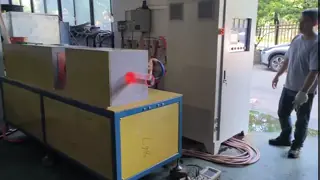 Induction Hot forging Heat machine with termpering furnace