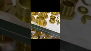 Vacuum coating finished product display