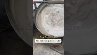 5.5kw Motor Pan Granulator For Organic Compound Fertilizer Granule Production
