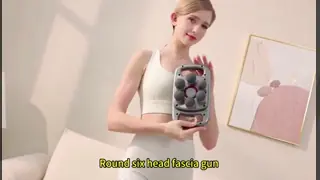 Six-Heads Massage Gun