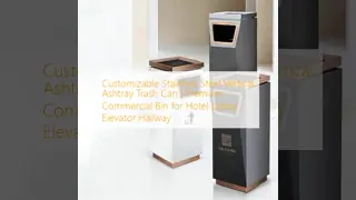 Metal Trash Bin 660L 240L Outdoor Rust Resistant