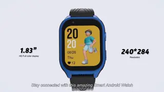 Smart Android Watch Video Call GPS Kids