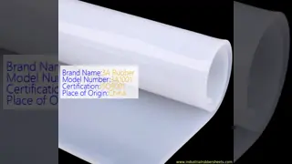 Silicone Rubber Sheet 3mm Tensile Strength 7.5-12.0Mpa