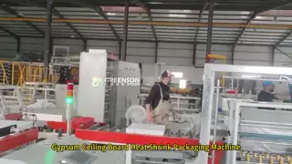 Gypsum Ceiling Heat Shrink Packer