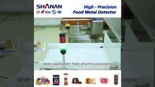 High Sensitivity Metal Detection System for Food Processing and Product Safety Inspection