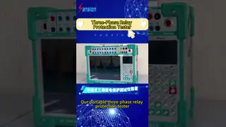 China Six Phase Protective Relay Test System Multi Function 220V AC Relay Tester for sale