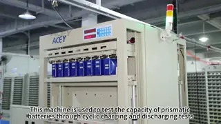 5V 100A 48-Channel Prismatic Battery Charge Discharge Machine