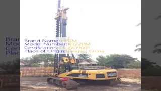 20m Depth Rotary Drilling Rig CFA Piling Machine