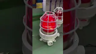 Explosion proof siren and beacons light