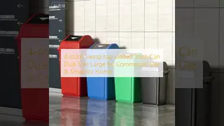 Hands Free Recycling Bin Large Capacity