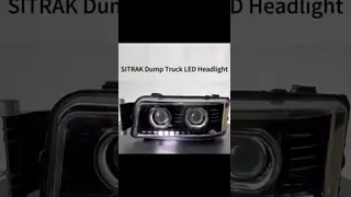 Sinotruk SITRAK Dump Truck LED Headlight Upgrade