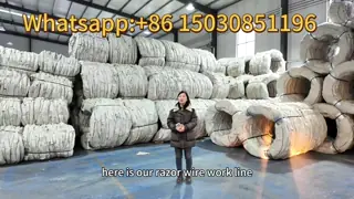 Concertina Razor Wire Security Barbed Wire