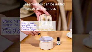 Sleep Aid Diffuser Humidifier Flame Light
