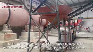 Rotary Drum Fertilizer Granulator Machine with Fertilizer Production Line Manufacturing Plant