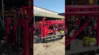 Crawler Drill Rig 180m NQ Capacity Easy Operate