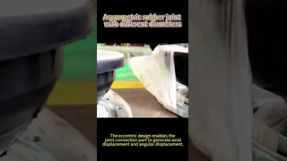 Eccentric Reducing Flexible Rubber Coupling