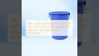 Large Capacity Trash Can Hotel Lobby