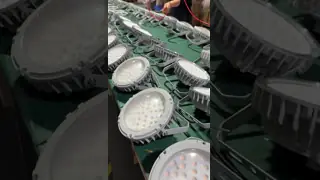 100W LED Explosion Proof High Bay Light with IP66 Rating and Tempered Glass Lens for Hazardous Area