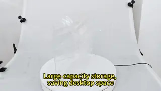 China Customized Acrylic Storage Rack Nine-grid Acrylic Display box for Figurines and Cosmetics Badge Display Rack for sale