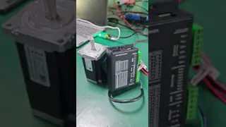 60CM40 4A Nema23 60mm 4.0Nm Stepper motor kit with DM542 driver test