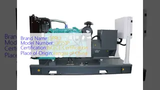 110KW Portable Generator Water Cooled Power Solution