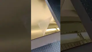 gold mirror sheet