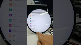 8.2-inch round TFT LCD display ， 1080×1080 resolution，IC FT8201P