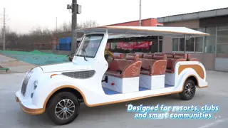 Florescence Vintage Electric Golf Cart Showcase