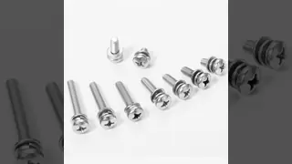 China GB9074.4 Compliant Pre-Assembled Pan Head Screw, Flat Washer, Spring Washer for sale