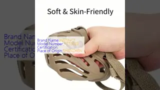 Eco Dog Muzzle Breathable Anti Bark Training Grooming