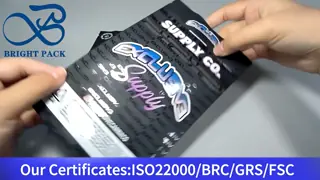 Customized children's lock zipper bags