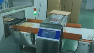 Industrial High Sensitivity Conveyor Belt Tunnel Meat Bakery Snack Food Metal Detector