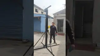 winch up mast light tower