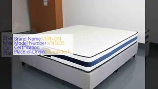 10.5 Inch Latex Pocket Spring Mattress