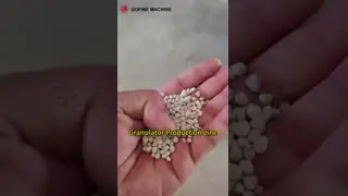 Liquid Spray Rotary Drum Fertilizer Coating Machine  0.1mm-1.5mm Coating Thickness