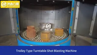 Rotary Table Shot Blasting Machine