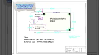 China Modular Cleanroom with Glass Magnesium Rock Wool Sandwich Panel 50mm for Less Than 65 DB Noise Level and More Than 300Lux Purification Light for sale