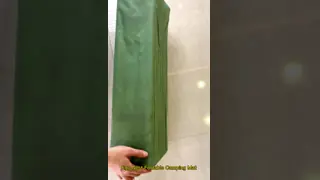 Foam camping mat without aluminum foil