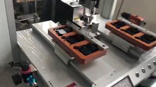 Desktop Screw Tightening Machine 4 Axis With 8000 Screws Pocket