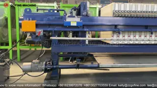 Sludge Dewatering Equipment Chamber Filter Press