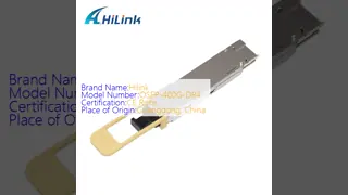 400G BASE-DR4 OSFP Module 1310nm EML Laser 500m Transmission