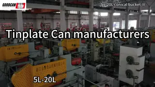 China 10liter White Tin Pail Bucket 0.35mm Thickness OEM With Rubber Strip Gasket for sale