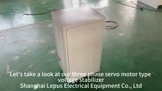 Three Phase Servo Type Automatic Voltage Stabilizers/Regulators
