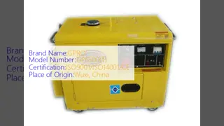 5kva Diesel Generator Portable Power Solution