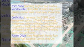 Fast Steel Plant Large Span Seismic