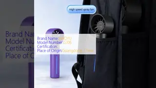 Portable Mini Fan Cools You Anywhere