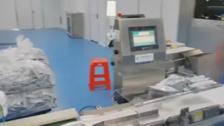 Automatic Conveyor Belt  Industrial Production Checkweighter