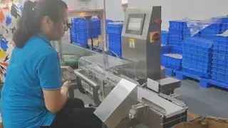 110 / 220V Industrial Checkweigher , Scale Weighing Machine For Bottle Packaging