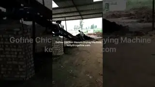 Chicken manure dryer Compost Chicken Manure drying Machine