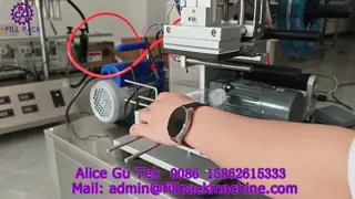 2124 M10 Tajikistan Semi-Automatic Desktop Square Bottle Self-Adhesive Labeling Machine